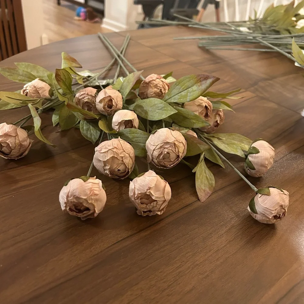 Ashland | Accents | Ashland Tan Peony Stems 8 Count | Poshmark